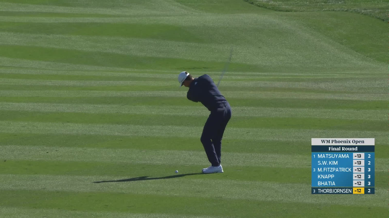 Michael Thorbjornsen | Round 4 | 3rd hole | Shot 3 | 2026 WM Phoenix Open