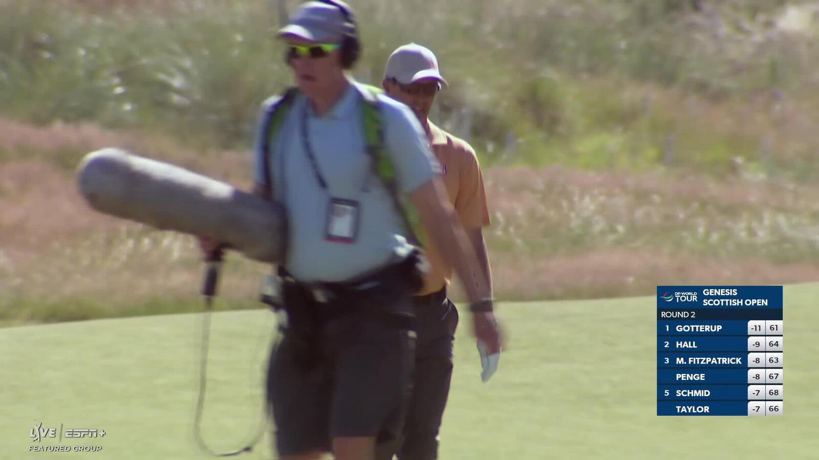 Adam Scott | Round 2 | 10th hole | Shot 3 | 2025 Genesis Scottish Open