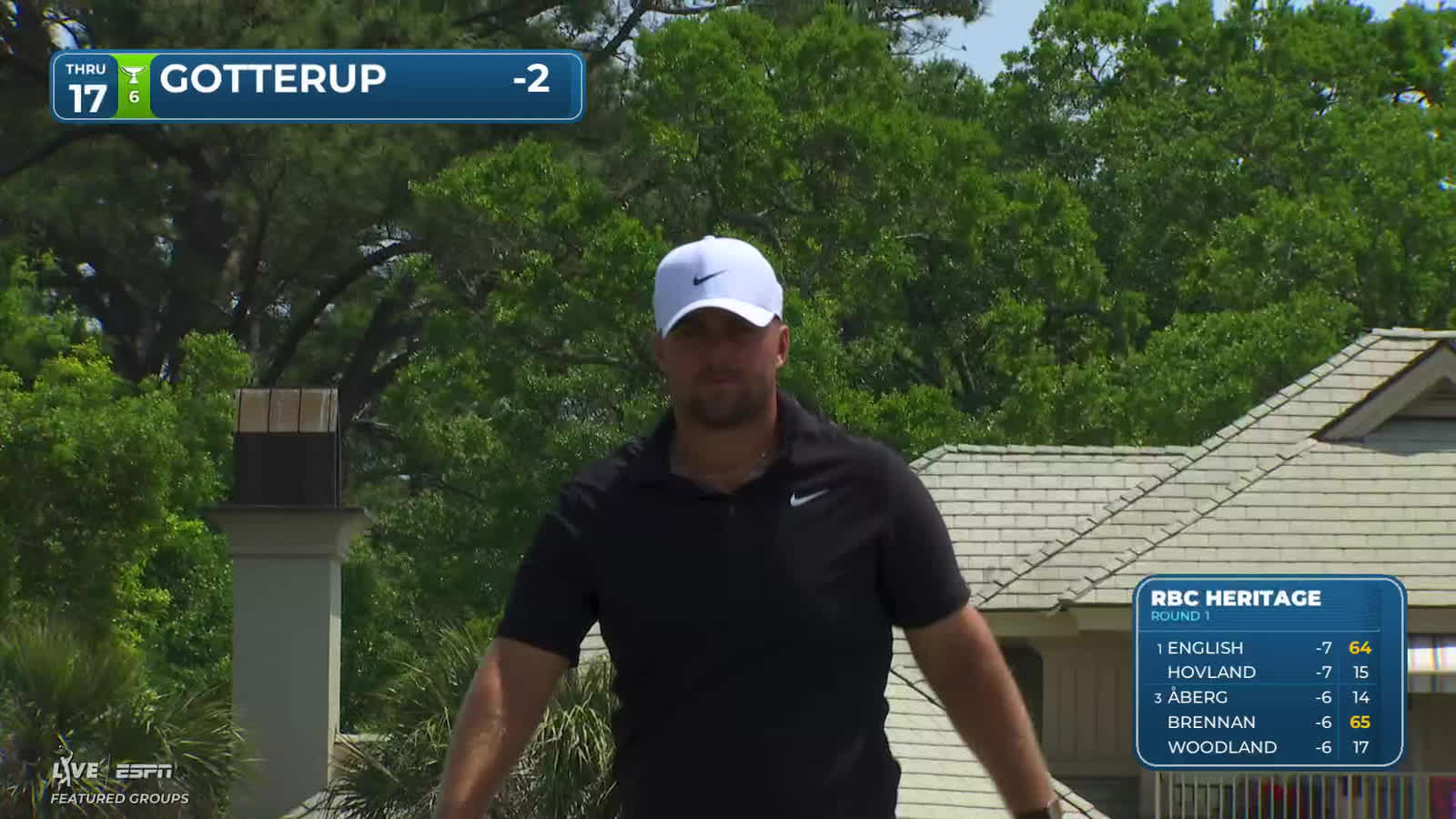 Chris Gotterup | Round 1 | 17th hole | Shot 3 | 2026 RBC Heritage