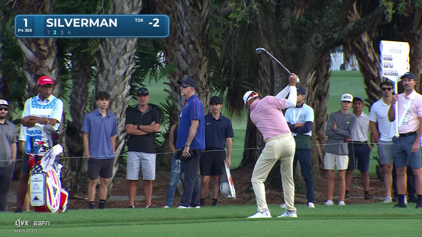 Ben Silverman | Round 3 | 1st hole | Shot 2 | 2026 Cognizant Classic