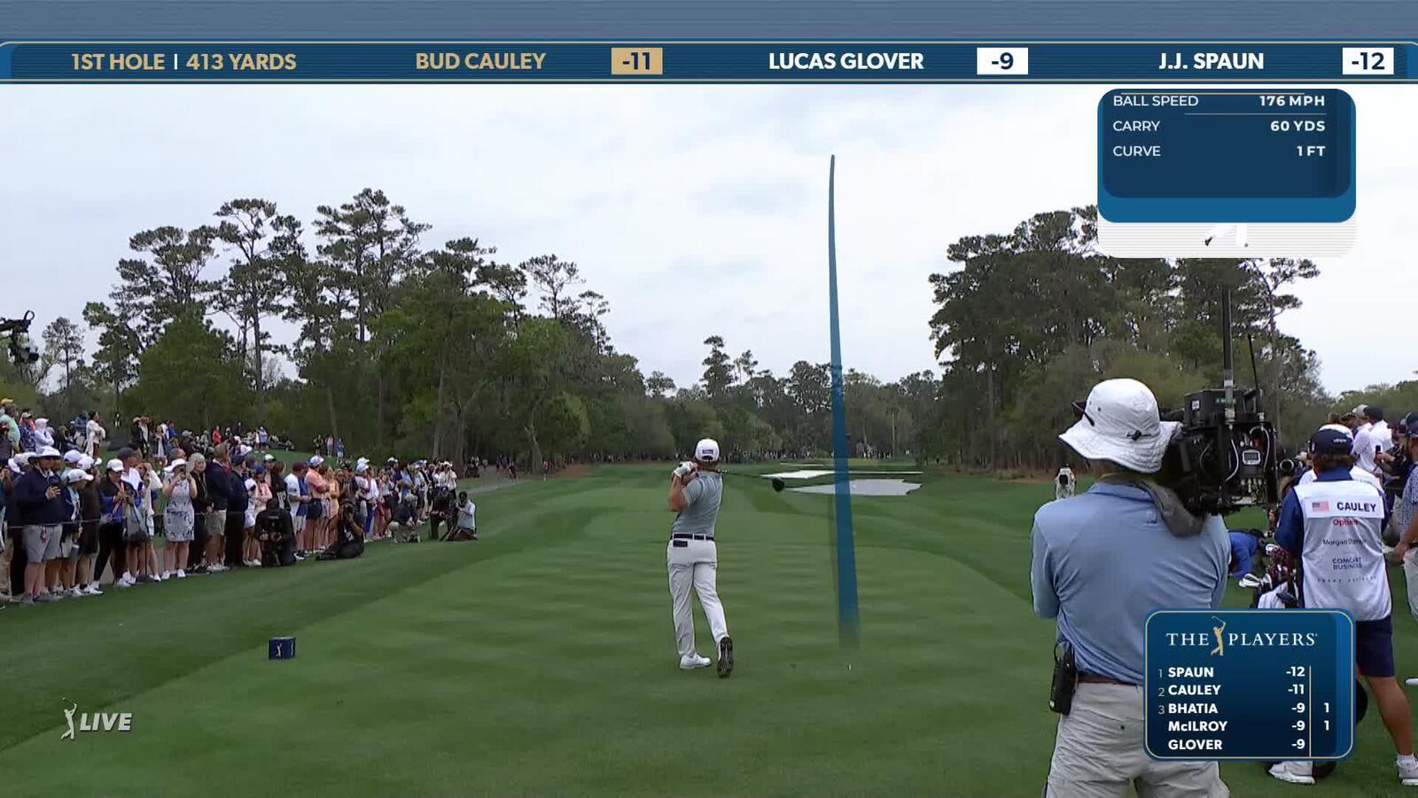 Bud Cauley | Round 4 | 1st hole | Shot 1 | 2025 THE PLAYERS