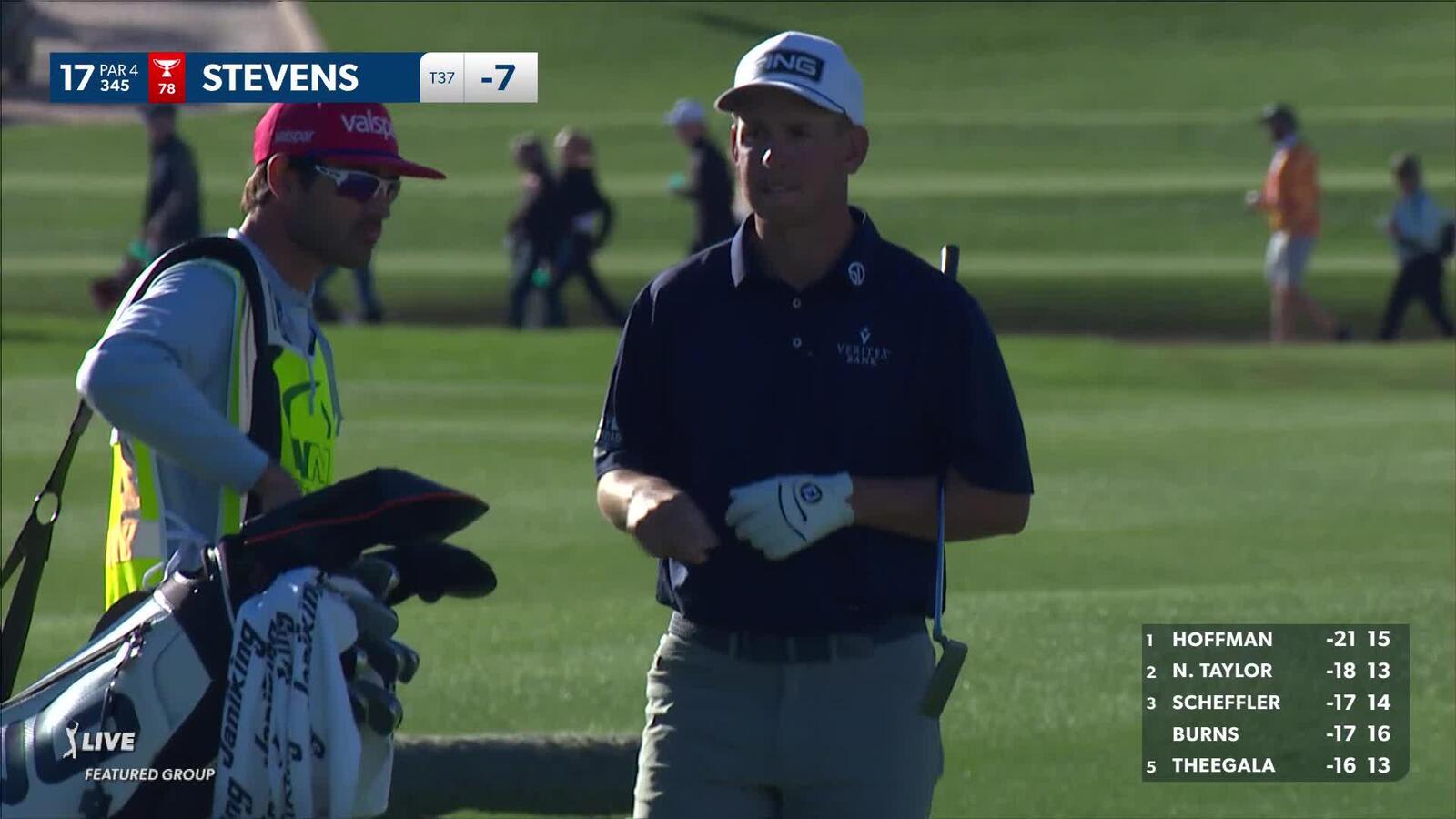 Sam Stevens | 2024 WM Phoenix Open | Round 4 | 17th hole | Shot 2
