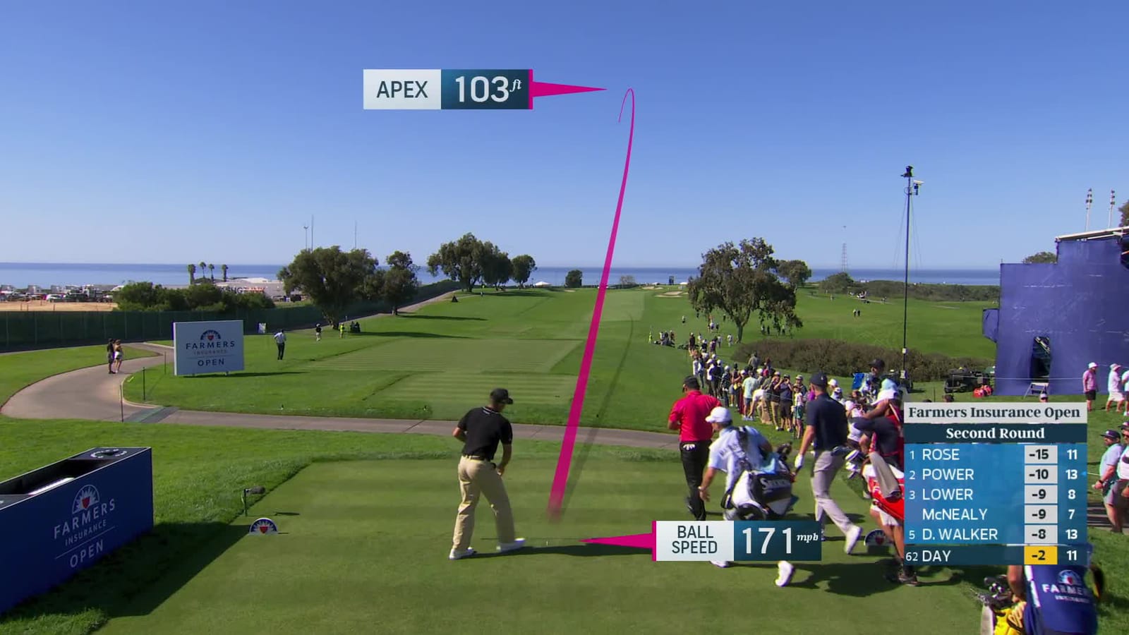 Jason Day | Round 2 | 12th hole | Shot 1 | 2026 Farmers