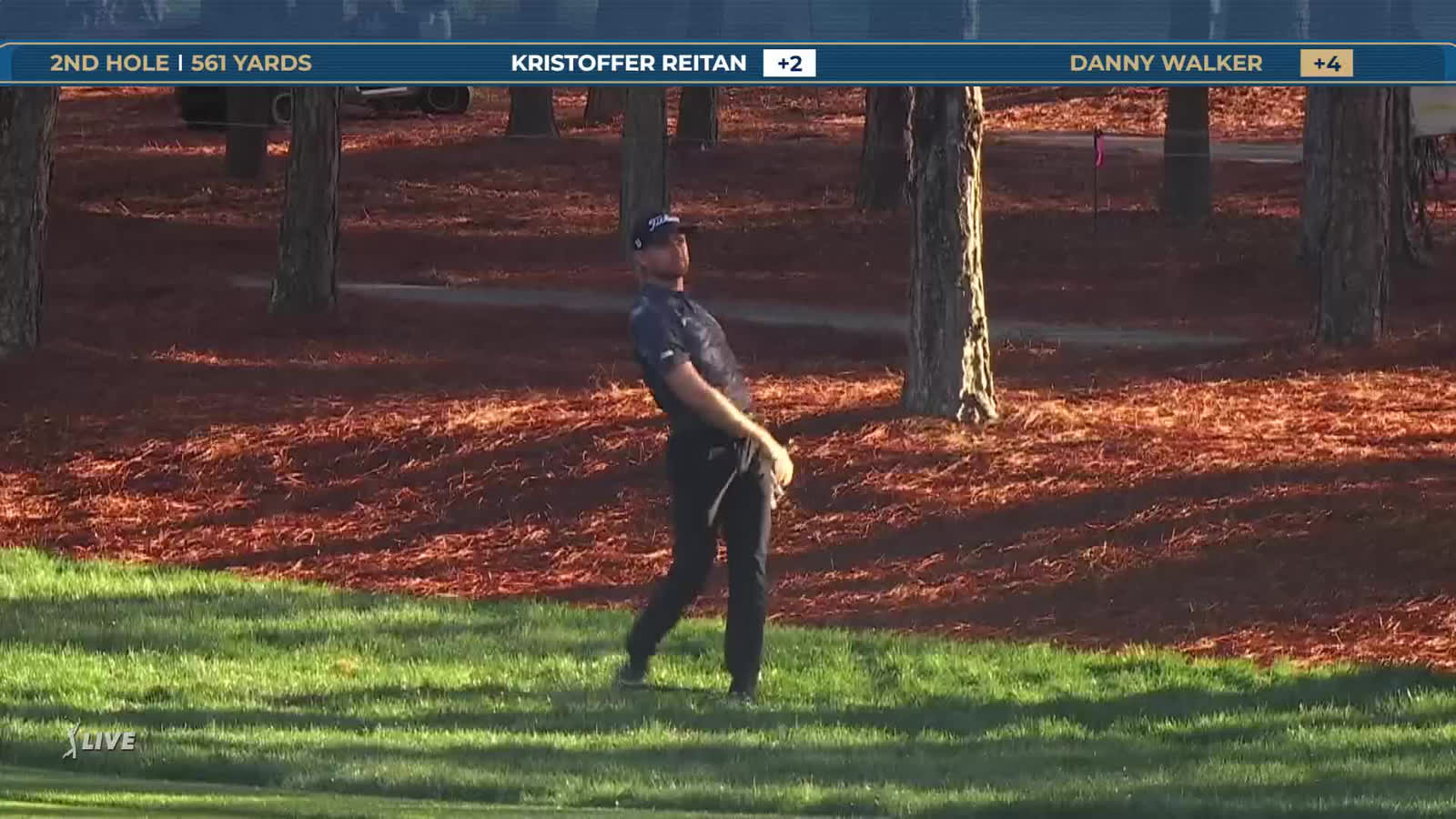 Danny Walker | Round 3 | 2nd hole | Shot 2 | 2026 THE PLAYERS