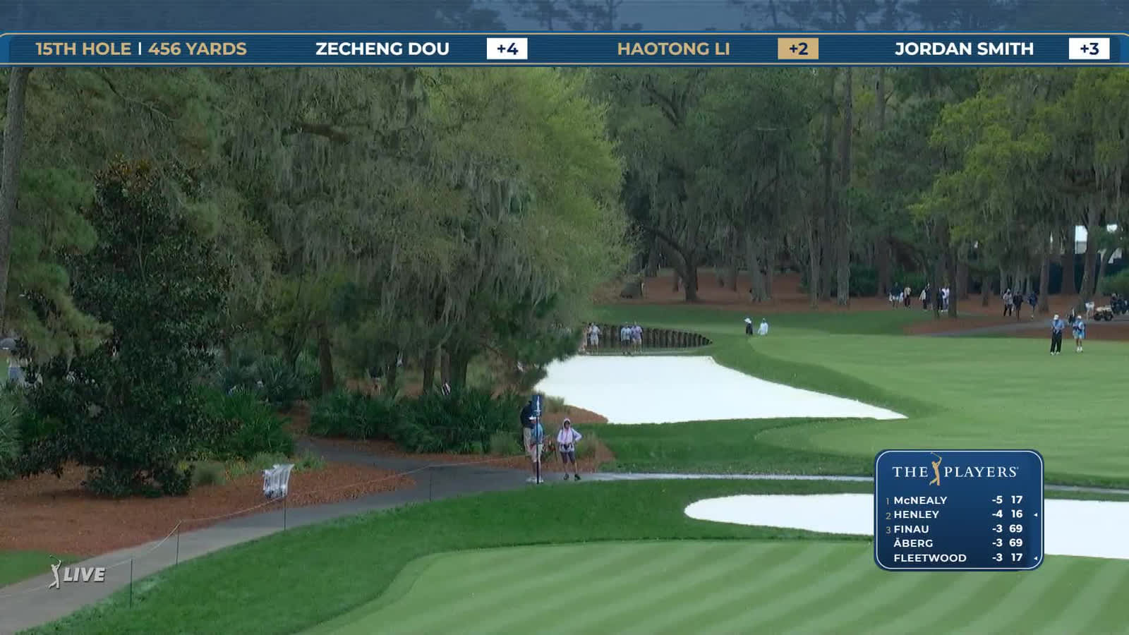 Haotong Li | Round 1 | 15th hole | Shot 2 | 2026 THE PLAYERS