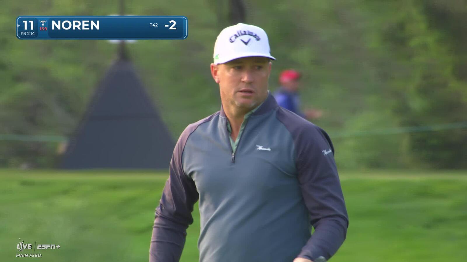 Alex Noren | Round 2 | 11th hole | Shot 3 | 2025 RBC Canadian