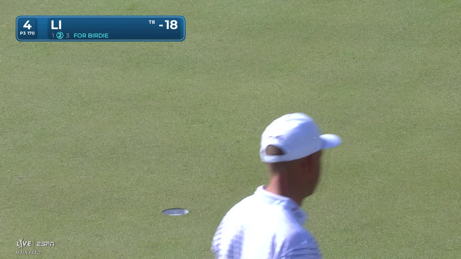 Haotong Li | Round 4 | 4th hole | Shot 2 | 2026 The American Express