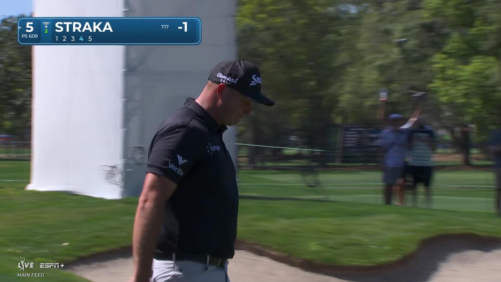 Sepp Straka | Round 1 | 5th hole | Shot 4 | 2025 Valspar