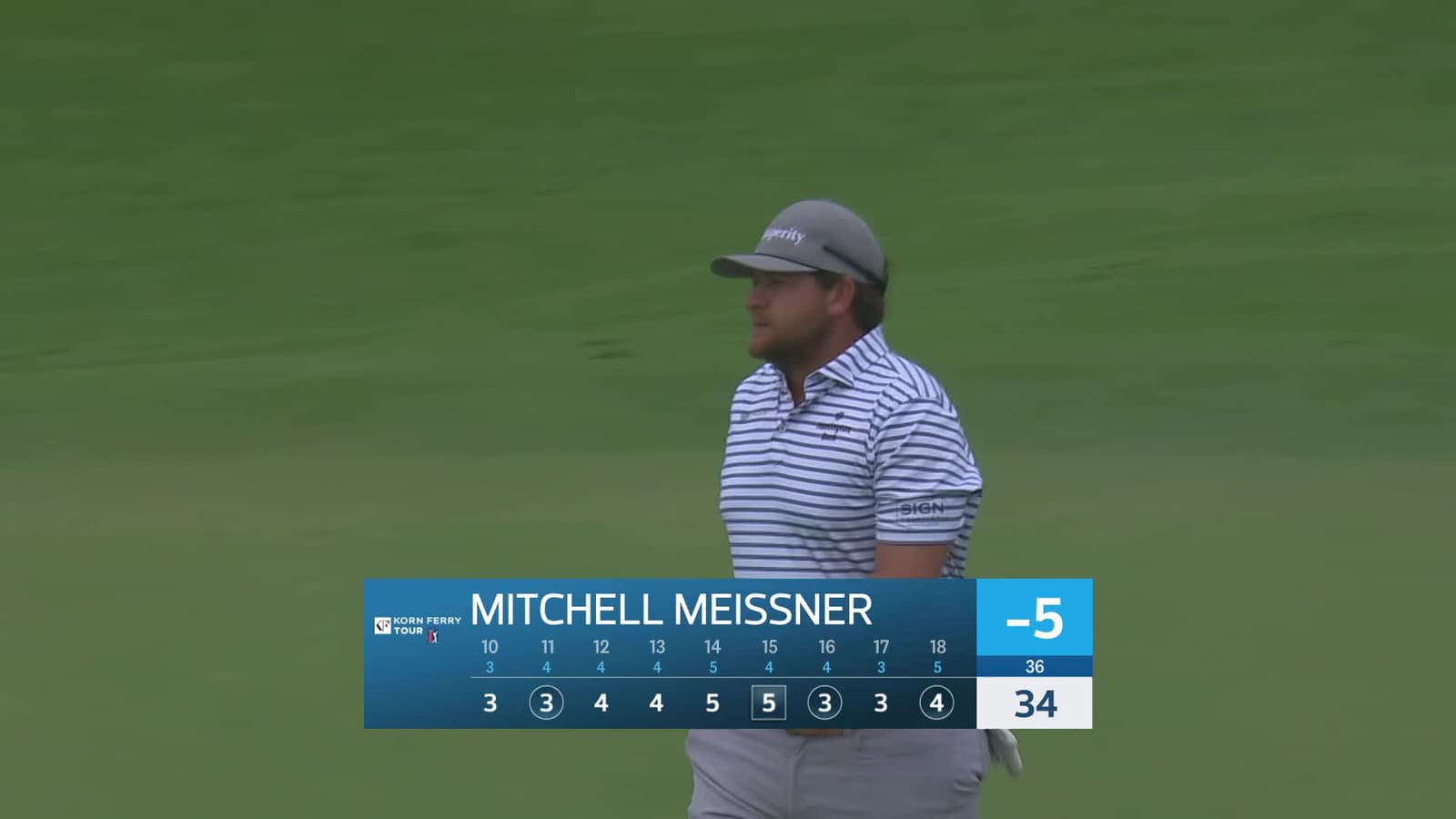 Mitchell Meissner | Round 2 | 18th hole | Shot 4 | 2026 Great Abaco Classic