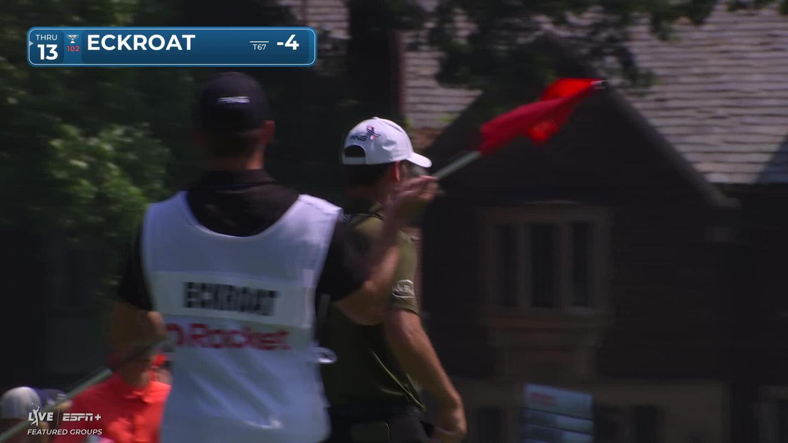 Austin Eckroat | Round 2 | 4th hole | Shot 5 | 2025 Rocket Classic