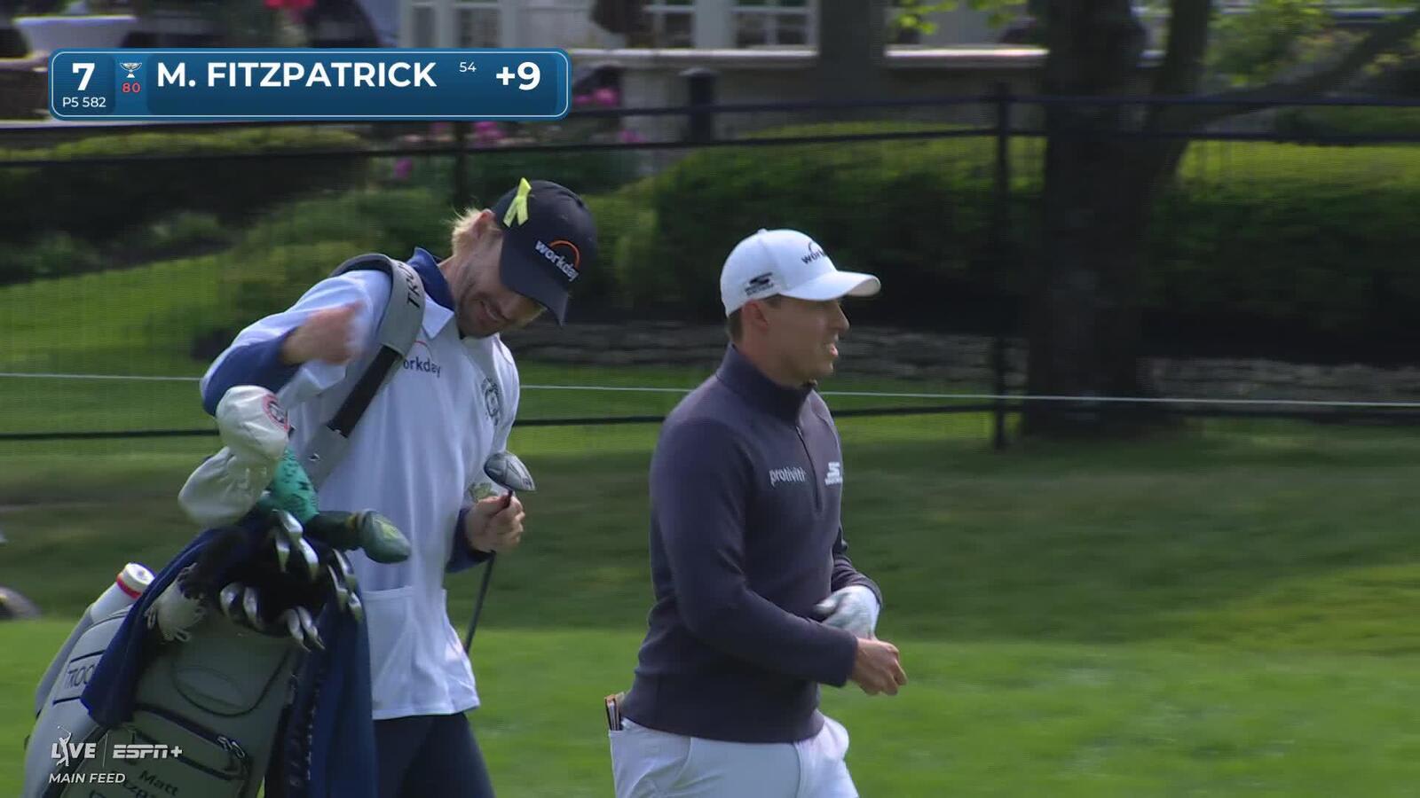 Matt Fitzpatrick | Round 4 | 7th hole | Shot 2 | 2025 the Memorial