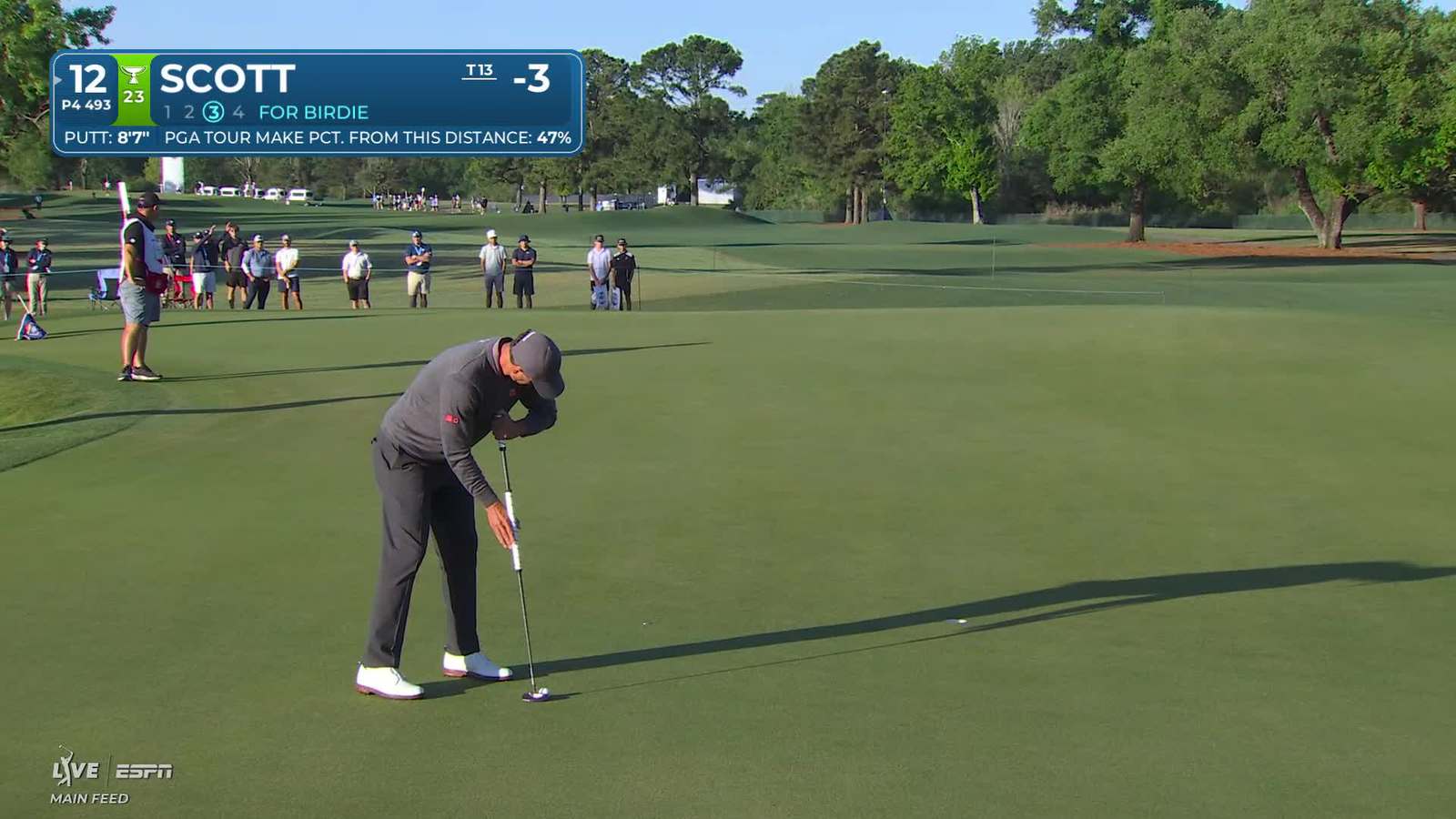 Adam Scott | Round 2 | 12th hole | Shot 3 | 2026 Texas Children's