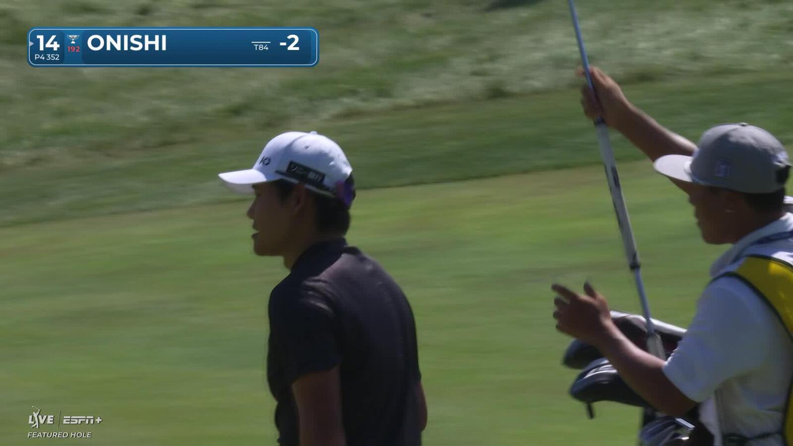 Kaito Onishi | Round 2 | 14th hole | Shot 2 | 2025 John Deere