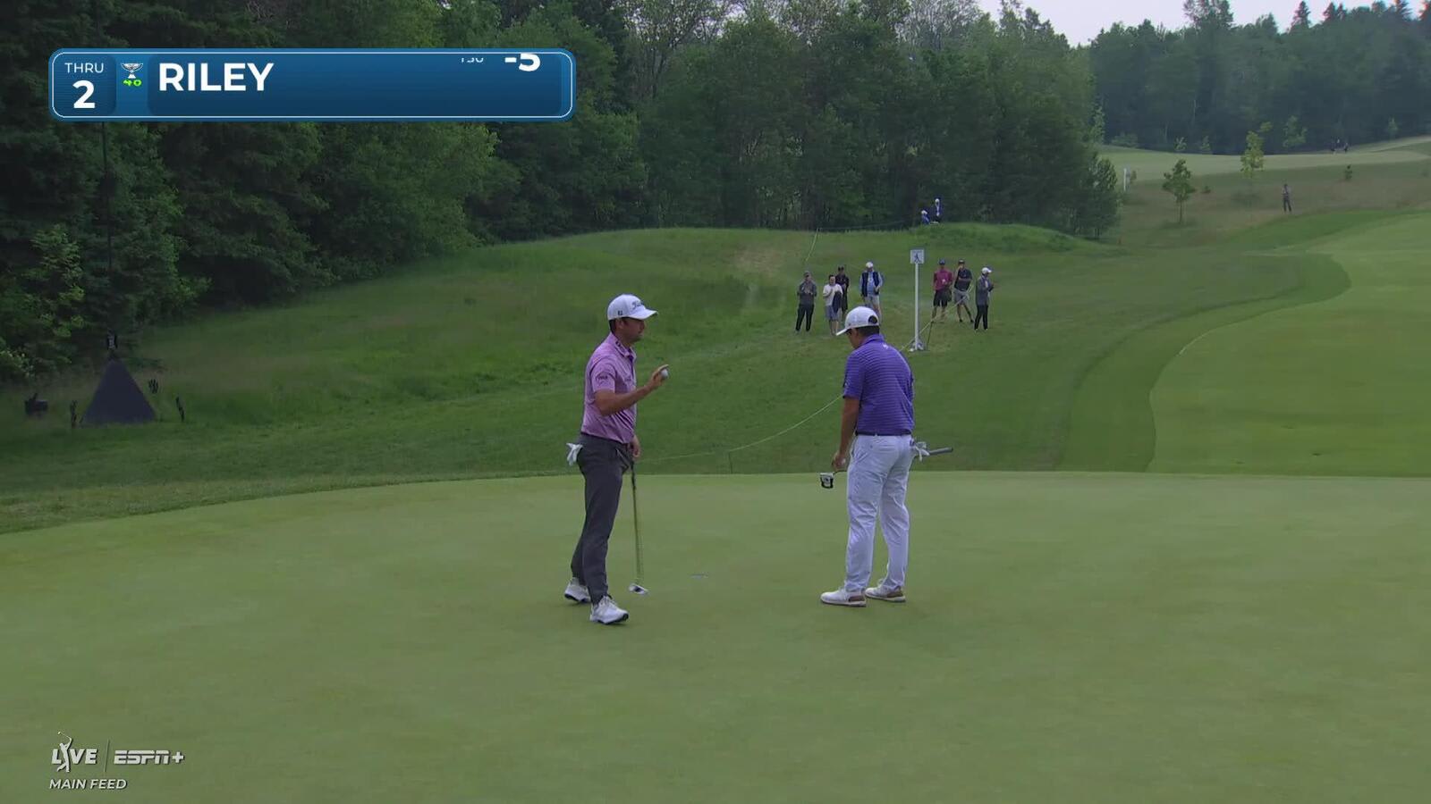 Davis Riley | Round 4 | 2nd hole | Shot 1 | 2025 RBC Canadian