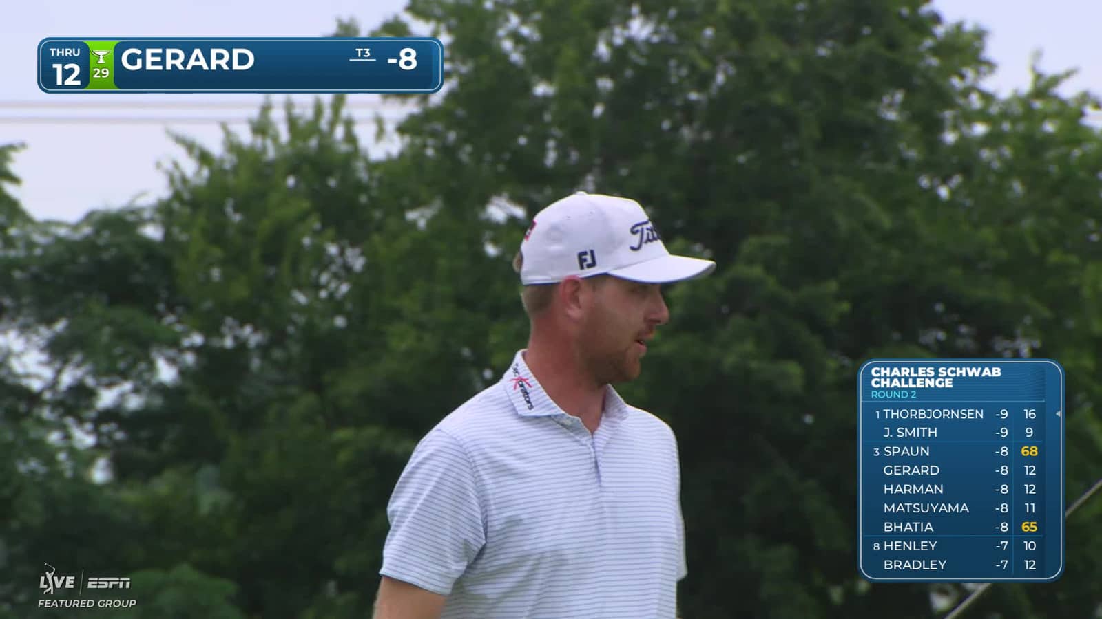 Ryan Gerard | Round 2 | 12th hole | Shot 4 | 2026 Charles Schwab