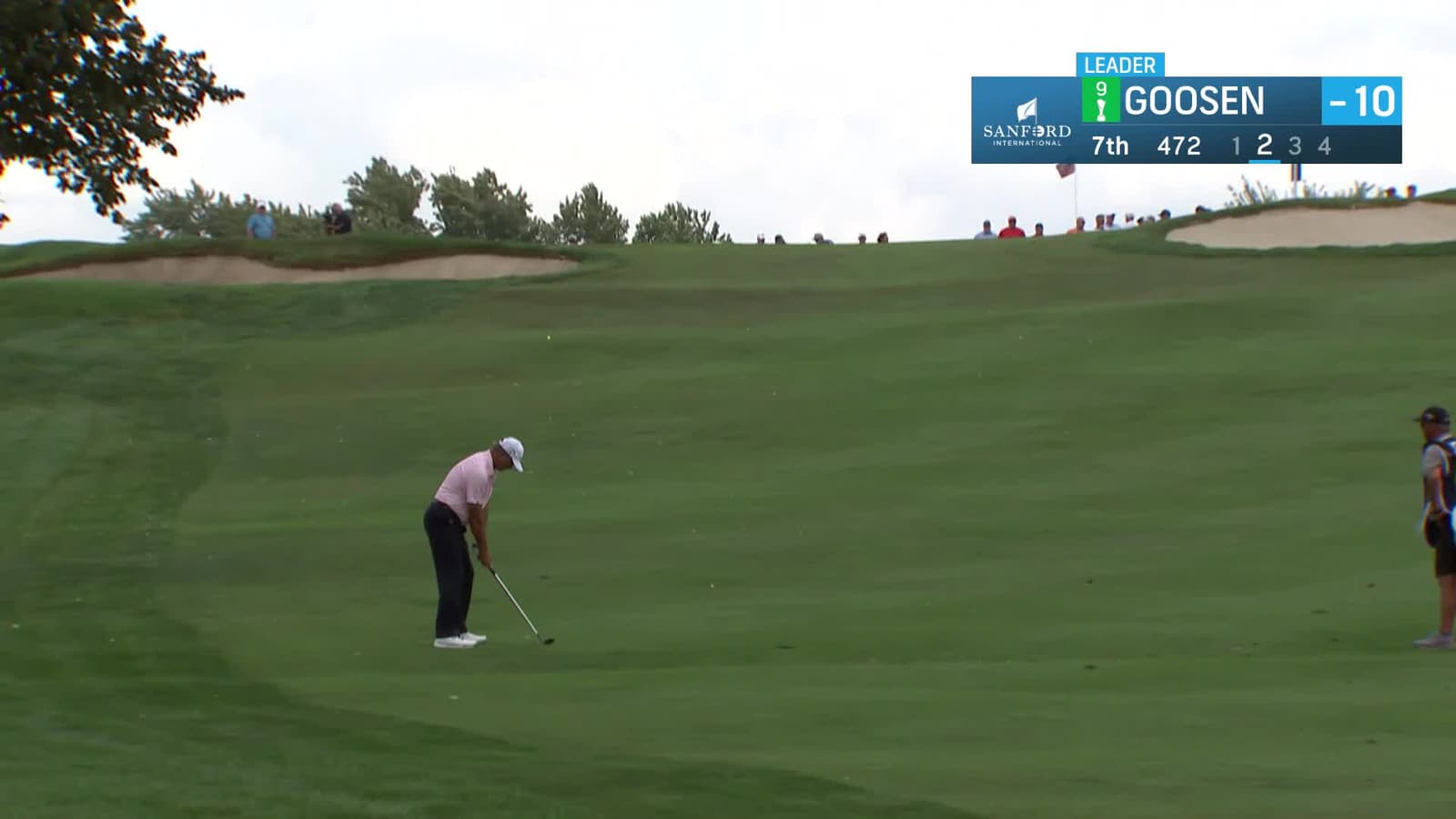 Retief Goosen | Round 3 | 7th hole | Shot 2 | 2025 Sanford Int