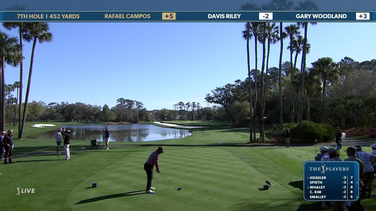 Rafael Campos | Round 1 | 7th hole | Shot 1 | 2025 THE PLAYERS
