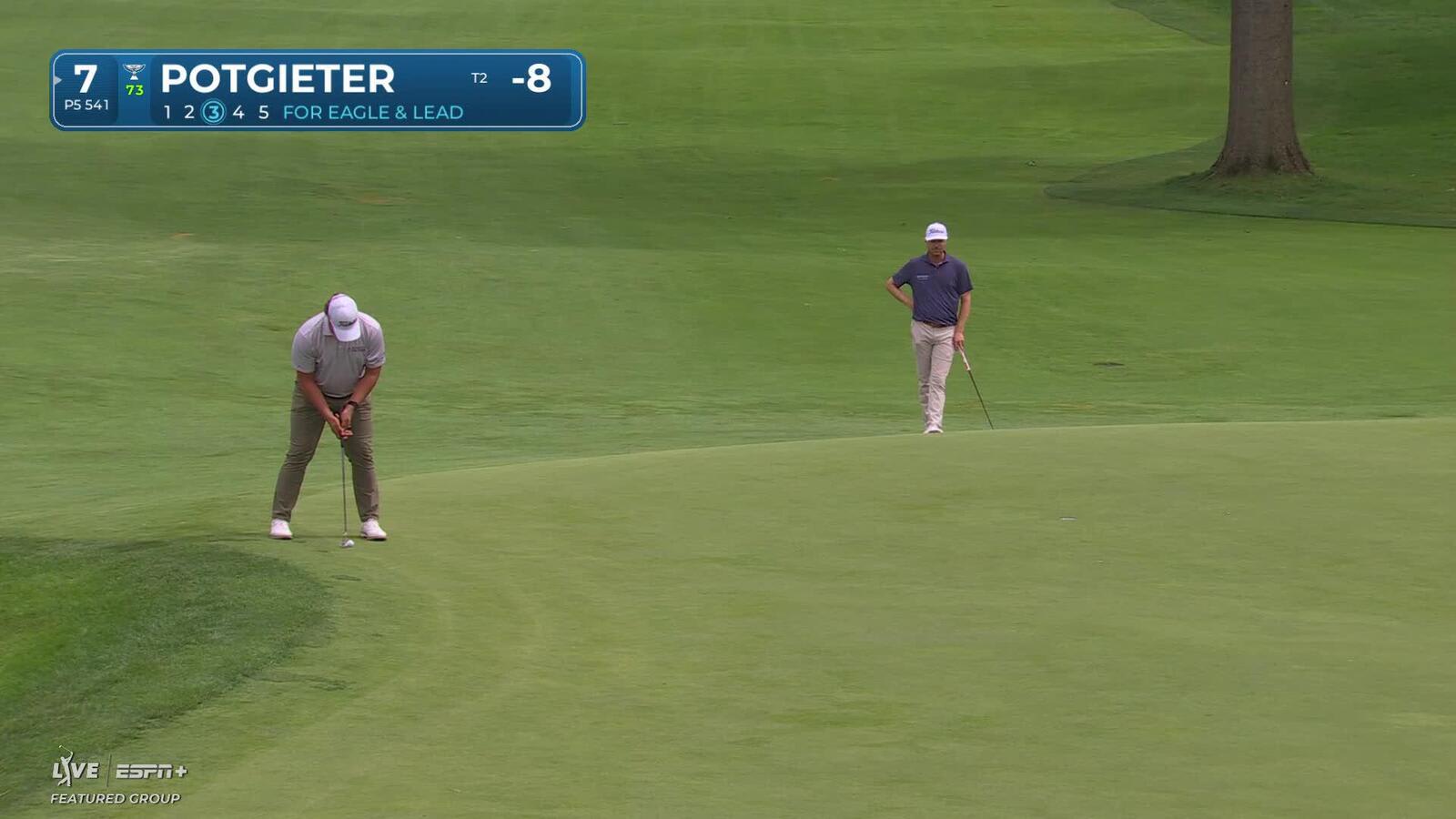 Aldrich Potgieter | Round 1 | 7th hole | Shot 4 | 2025 Rocket Classic