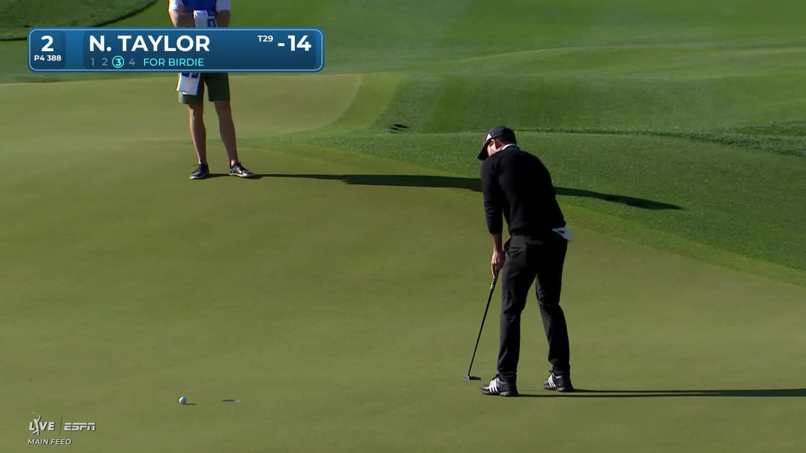 Nick Taylor | Round 4 | 2nd hole | Shot 3 | 2026 The American Express