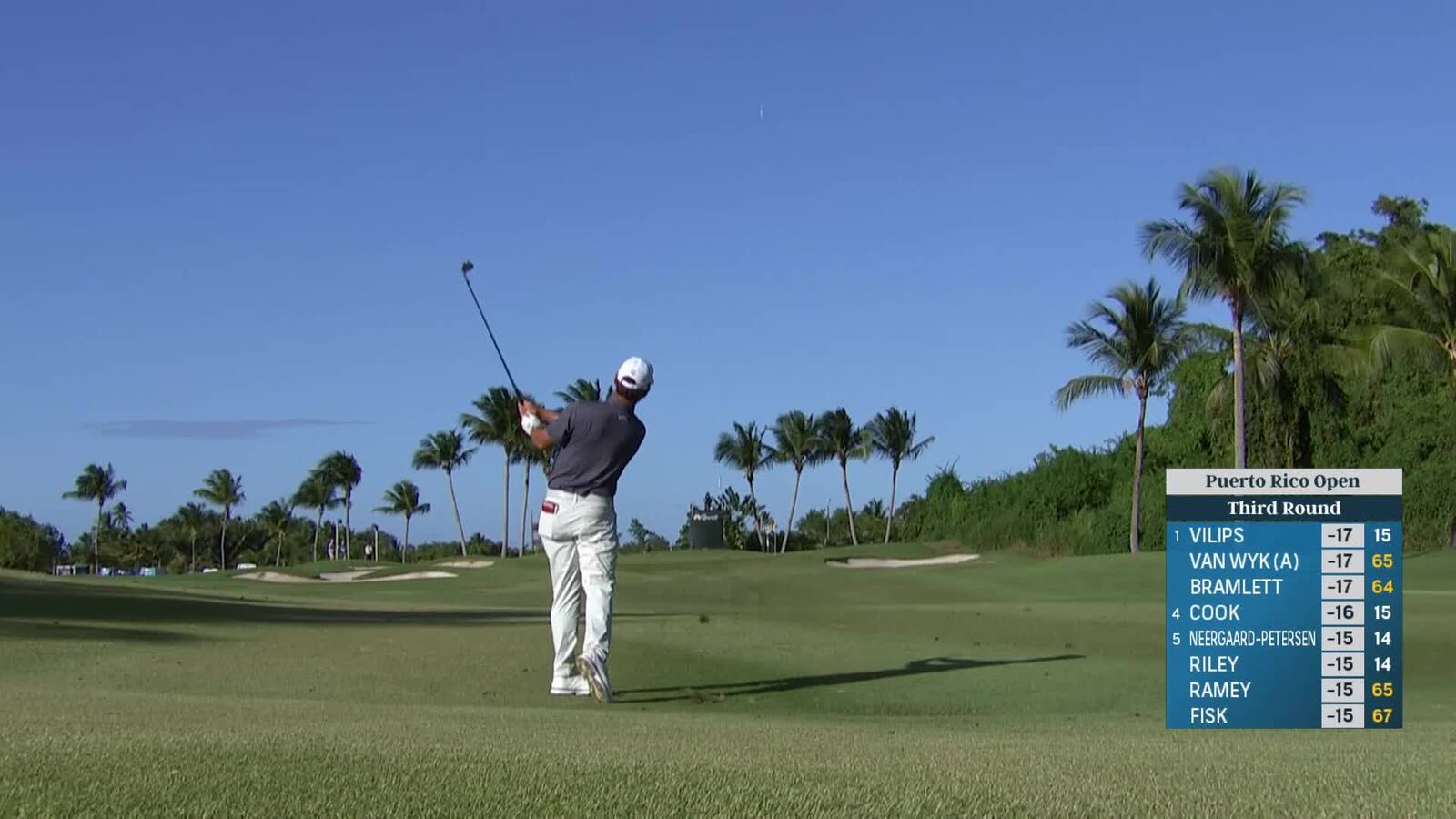 Karl Vilips | Round 3 | 16th hole | Shot 2 | 2025 Puerto Rico