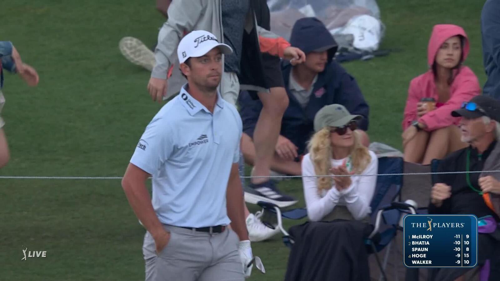 Davis Riley | Round 4 | 17th hole | Shot 3 | 2025 THE PLAYERS