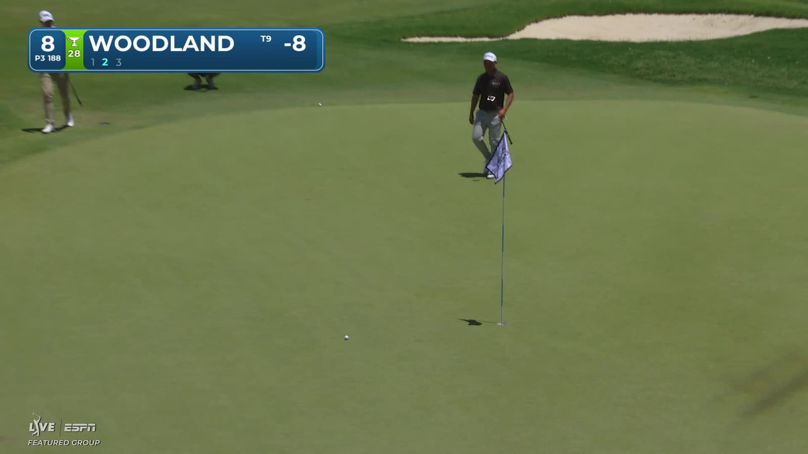 Gary Woodland | Round 4 | 8th hole | Shot 2 | 2026 Charles Schwab