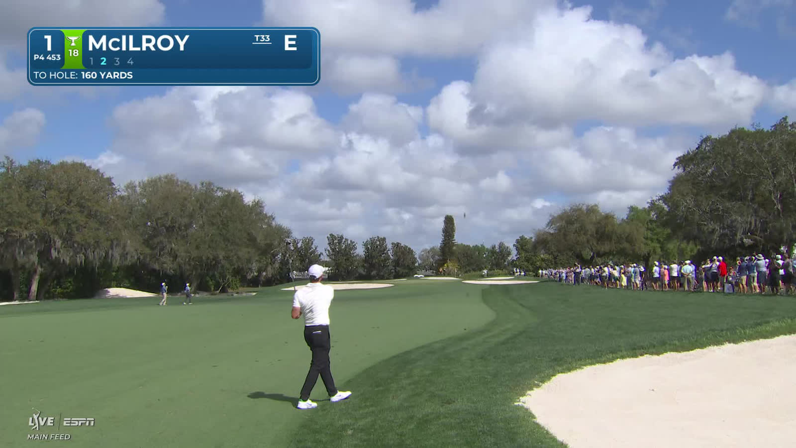 Rory McIlroy | Round 2 | 1st hole | Shot 2 | 2026 Arnold Palmer