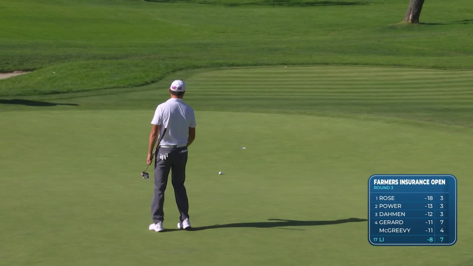 Haotong Li | Round 3 | 8th hole | Shot 3 | 2026 Farmers
