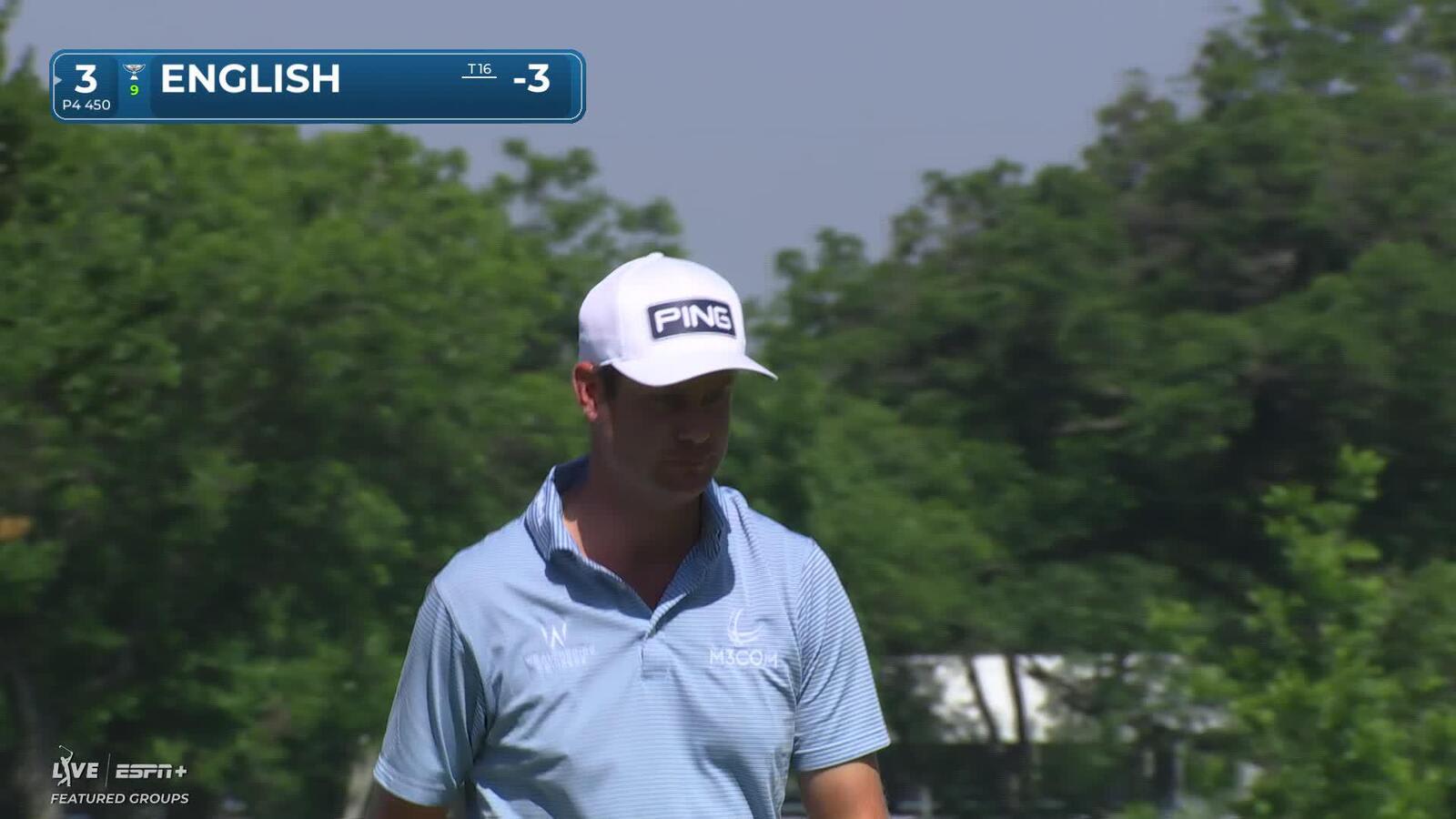 Harris English | Round 2 | 3rd hole | Shot 2 | 2025 Charles Schwab