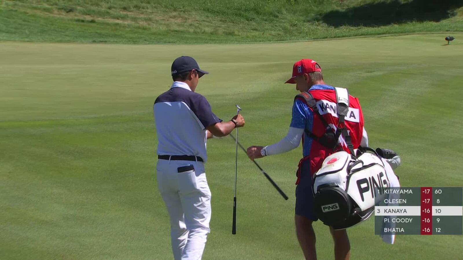 Takumi Kanaya | Round 3 | 11th hole | Shot 3 | 2025 3M Open