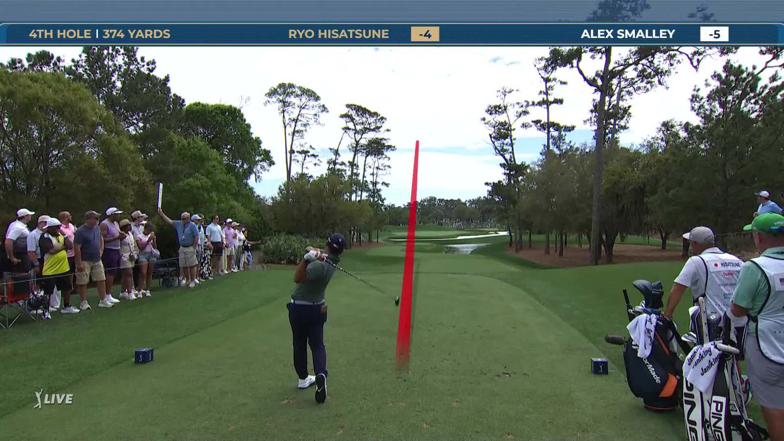 Ryo Hisatsune | Round 3 | 4th hole | Shot 1 | 2026 THE PLAYERS