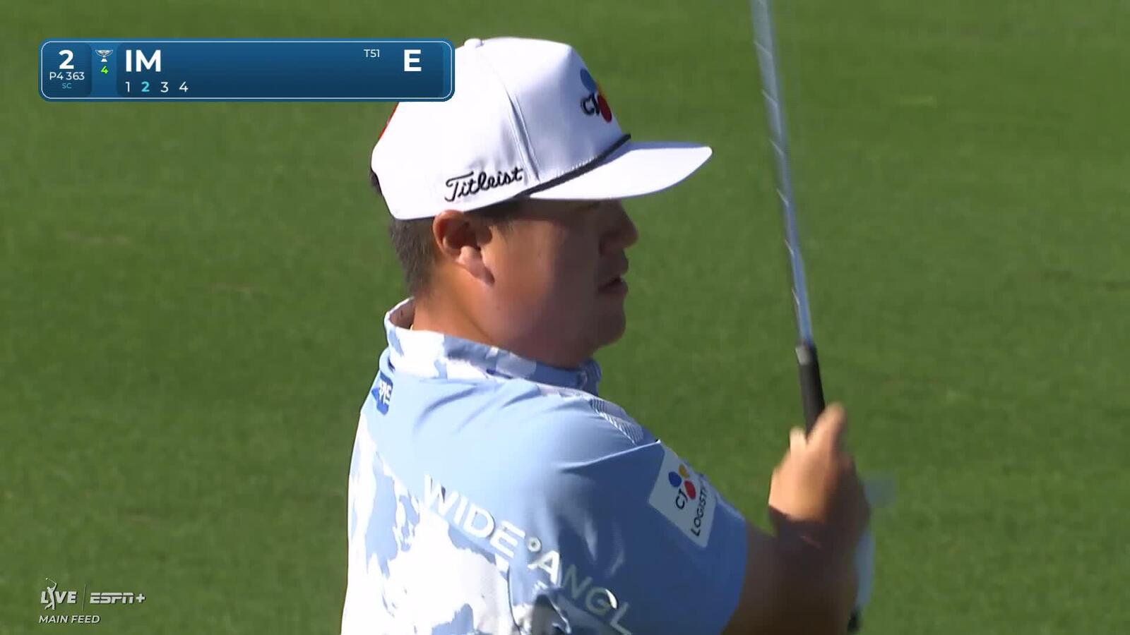Sungjae Im | Round 1 | 2nd hole | Shot 2 | 2025 The American Express