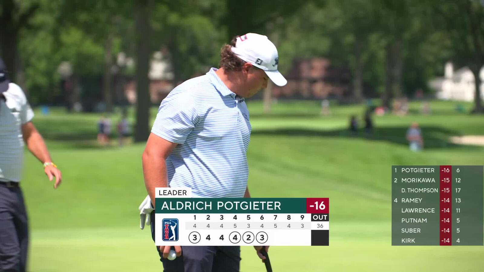 Aldrich Potgieter | Round 3 | 6th hole | Shot 3 | 2025 Rocket Classic