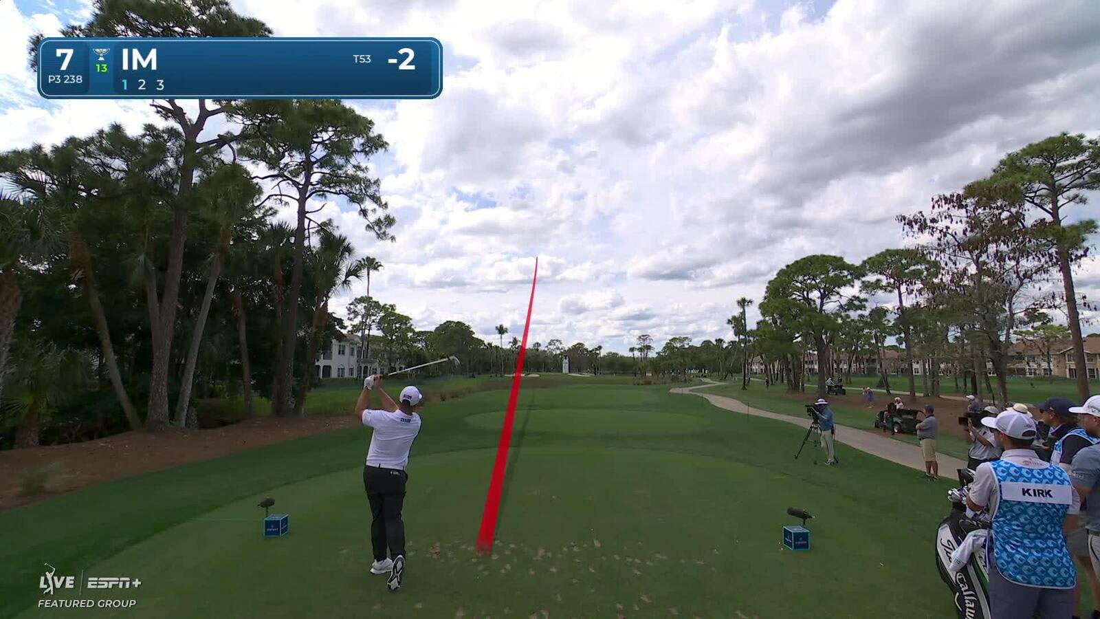 Sungjae Im | Round 1 | 7th hole | Shot 1 | 2025 Cognizant Classic
