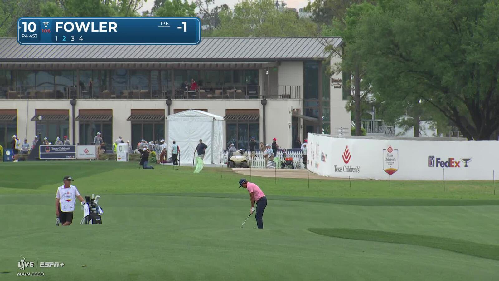 Rickie Fowler | Round 2 | 10th hole | Shot 2 | 2025 Houston Open