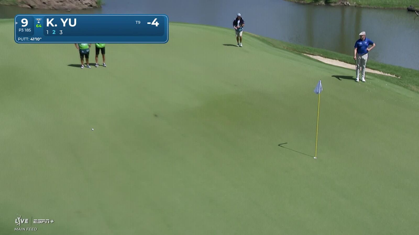 Kevin Yu | Round 1 | 9th hole | Shot 2 | 2025 Mexico Open