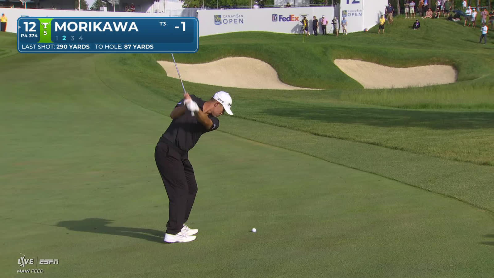 Collin Morikawa | Round 1 | 12th hole | Shot 2 | 2026 RBC Canadian
