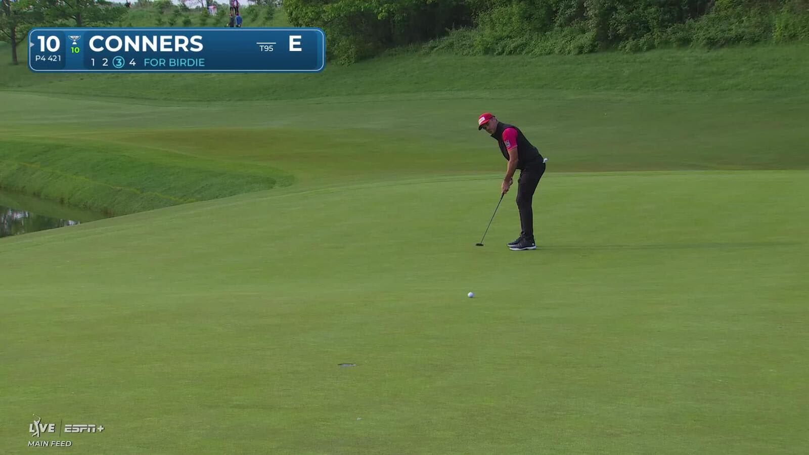 Corey Conners | Round 2 | 10th hole | Shot 3 | 2025 RBC Canadian