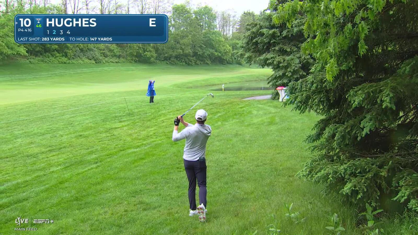 Mackenzie Hughes | Round 1 | 10th hole | Shot 2 | 2025 RBC Canadian