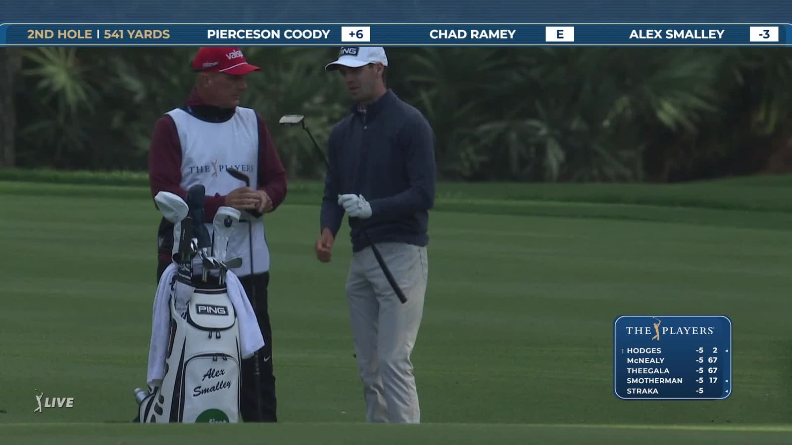 Alex Smalley | Round 2 | 2nd hole | Shot 2 | 2026 THE PLAYERS
