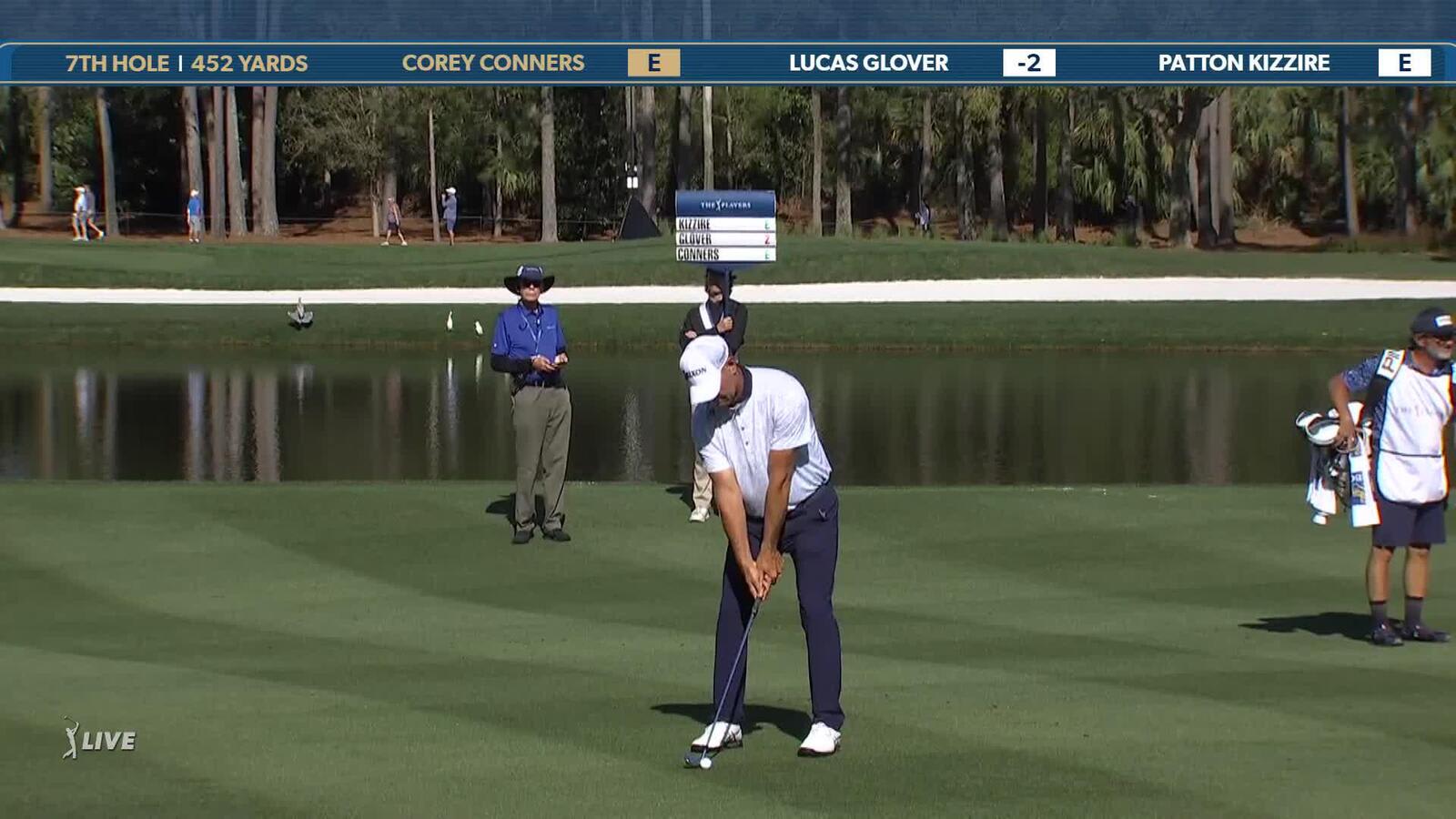 Lucas Glover | Round 1 | 7th hole | Shot 2 | 2025 THE PLAYERS