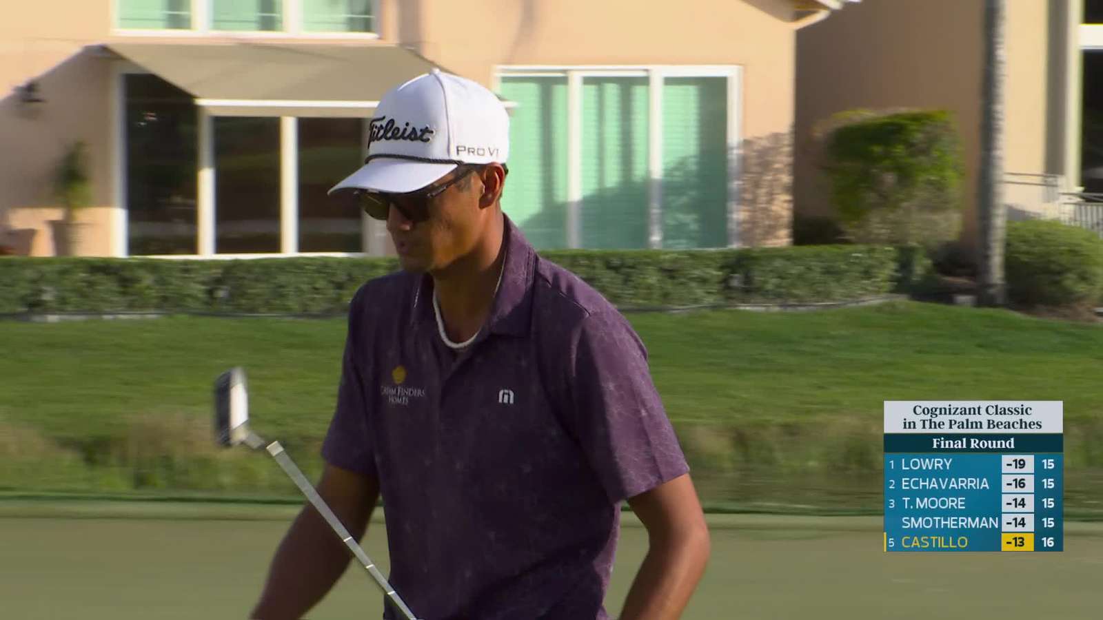 Ricky Castillo | Round 4 | 16th hole | Shot 4 | 2026 Cognizant Classic