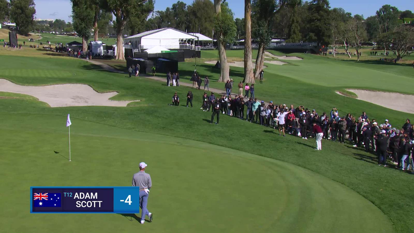 Adam Scott | Round 2 | 4th hole | Shot 2 | 2026 The Genesis