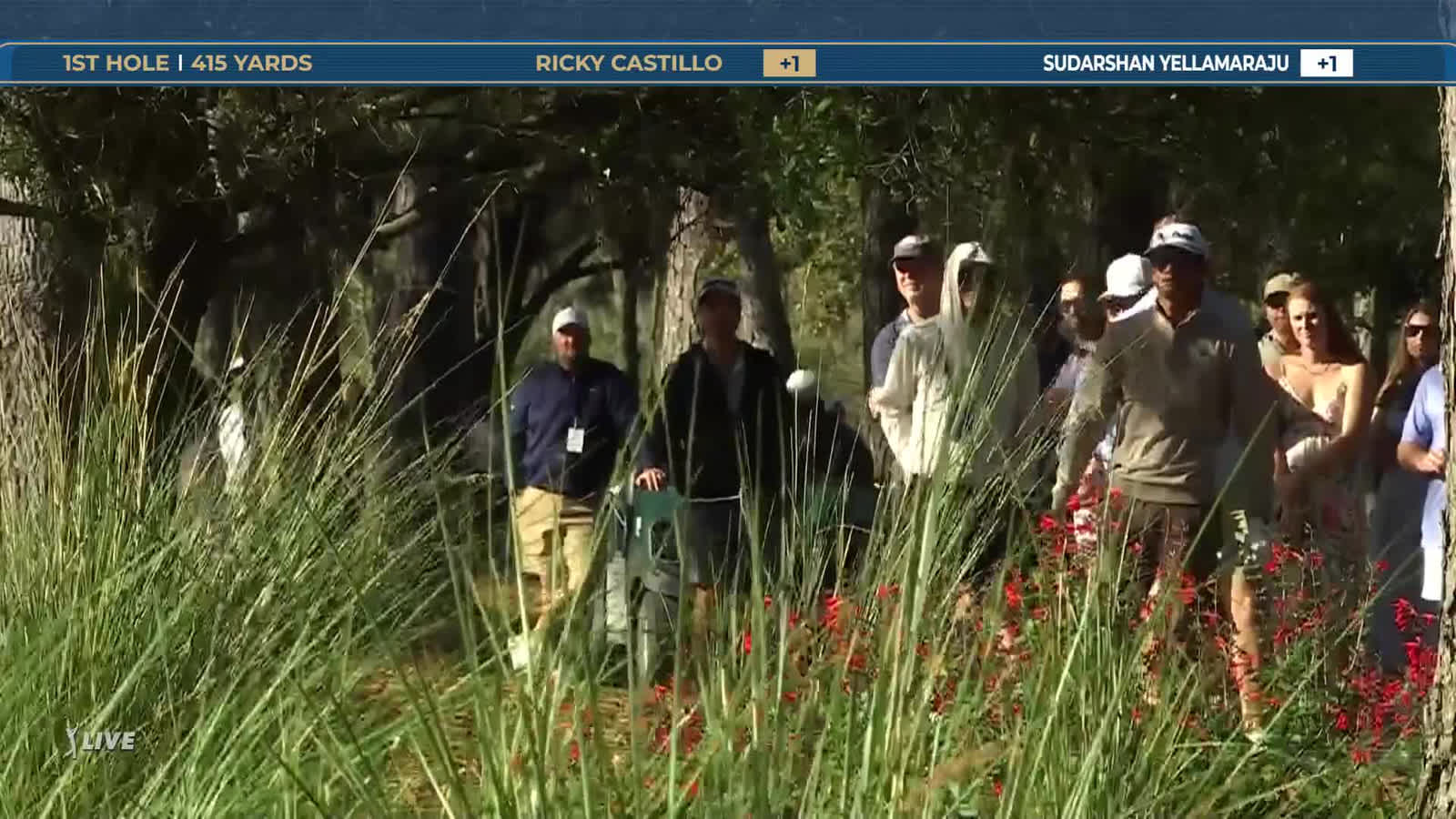 Ricky Castillo | Round 3 | 1st hole | Shot 2 | 2026 THE PLAYERS