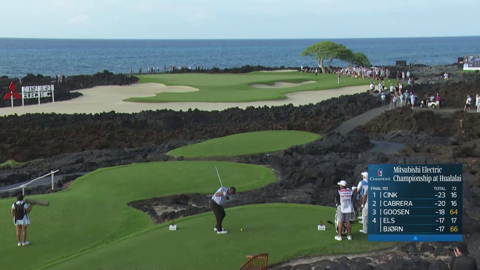 Ángel Cabrera | Round 3 | 17th hole | Shot 1 | 2026 Mitsubishi