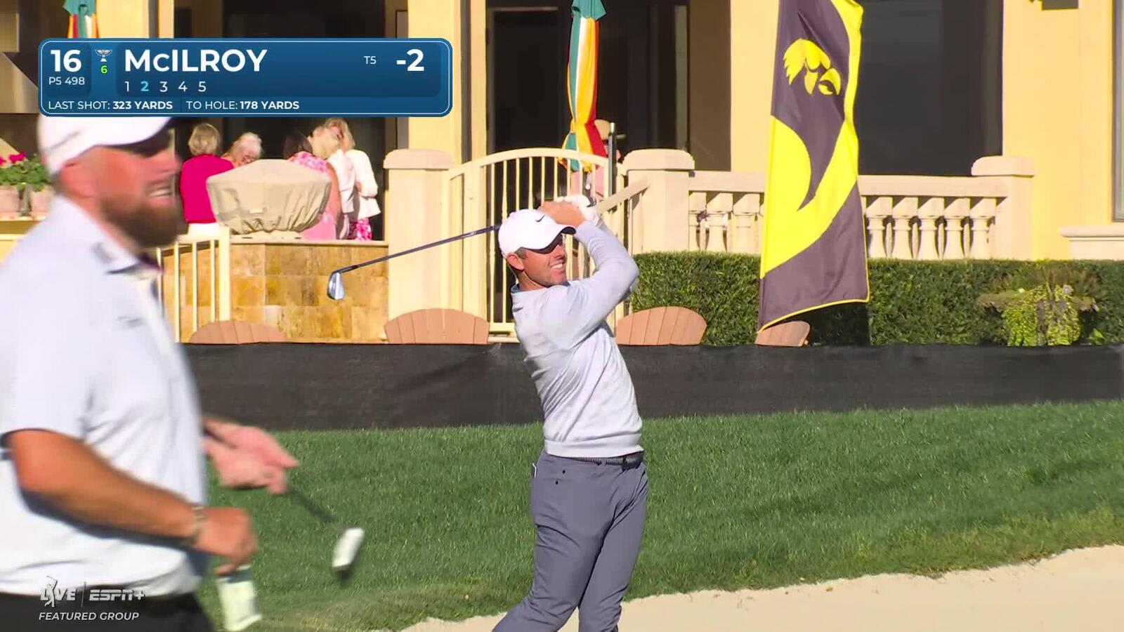 Rory McIlroy | Round 1 | 16th hole | Shot 2 | 2025 Arnold Palmer