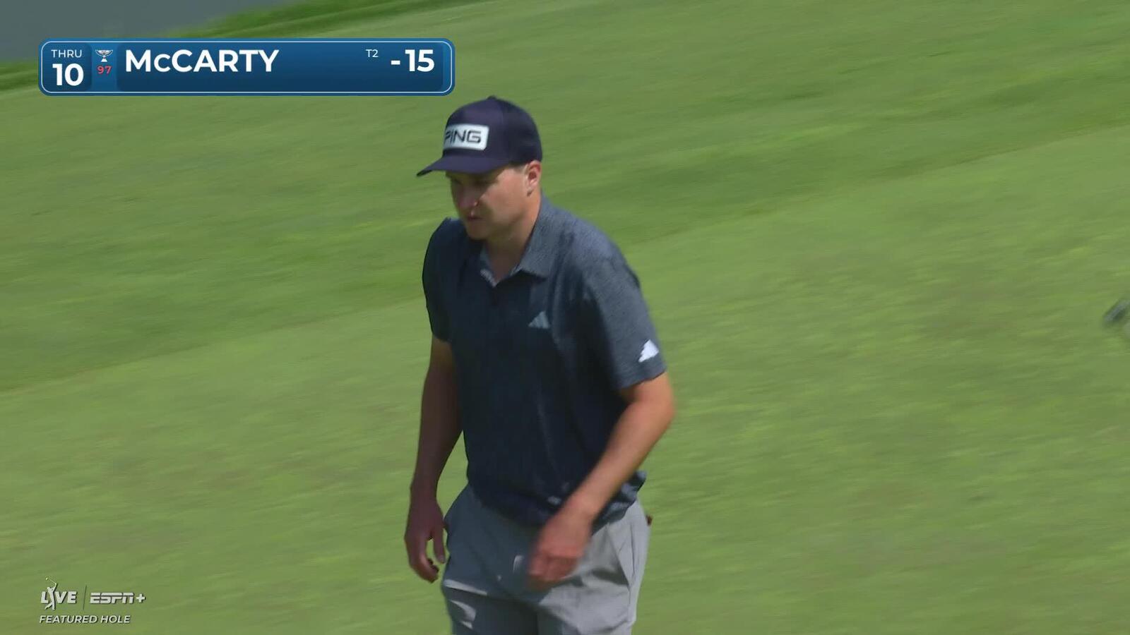 Matt McCarty | Round 4 | 10th hole | Shot 3 | 2025 RBC Canadian