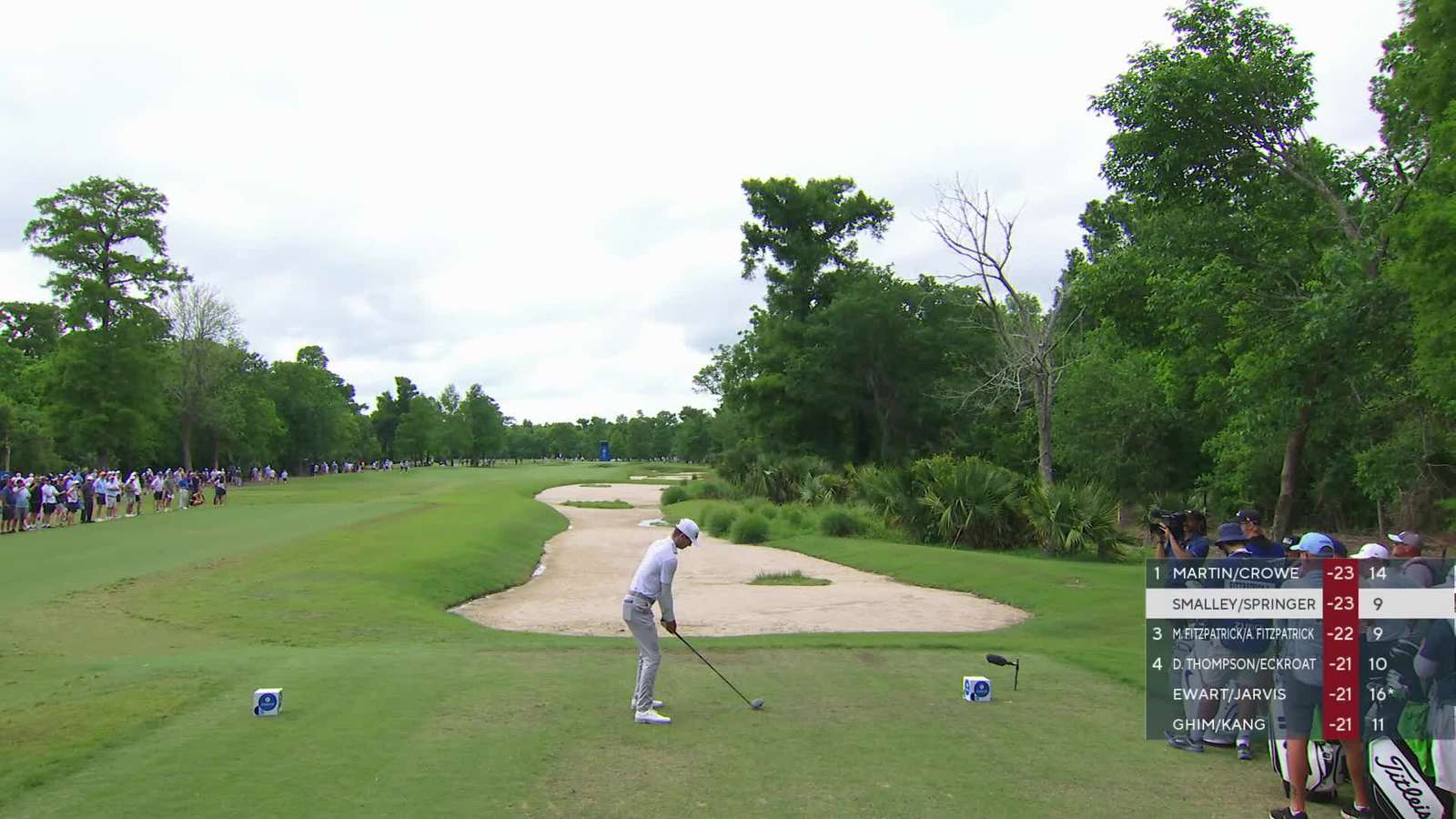 Alex Smalley | Round 3 | 10th hole | Shot 1 | 2026 Zurich Classic