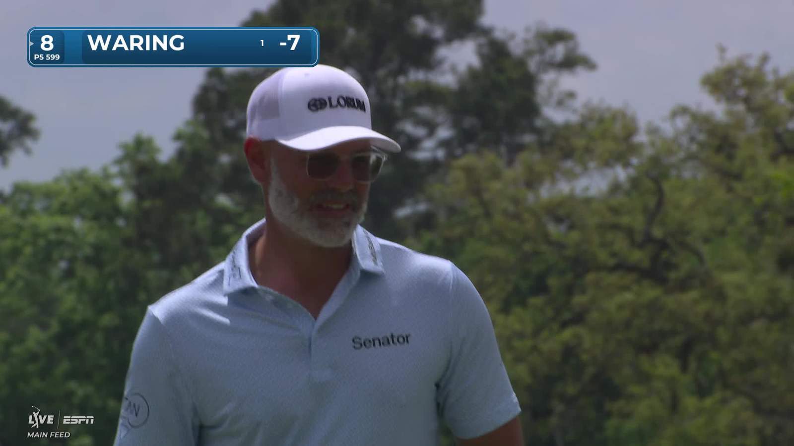 Paul Waring | Round 1 | 8th hole | Shot 4 | 2026 Texas Children's