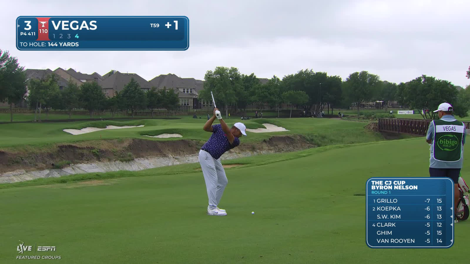 Jhonattan Vegas | Round 1 | 3rd hole | Shot 4 | 2026 THE CJ CUP